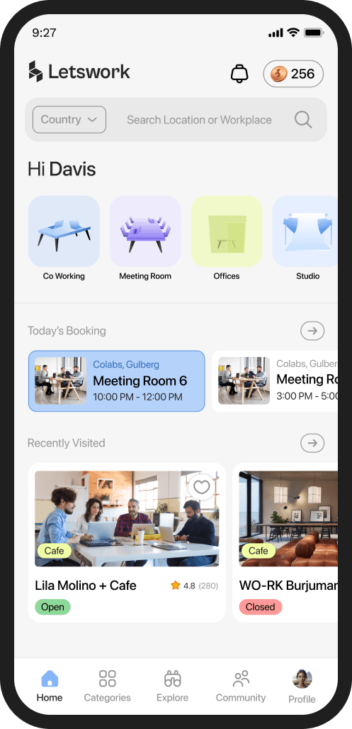 Coworking, Meeting Rooms & Offices Worldwide | Letswork